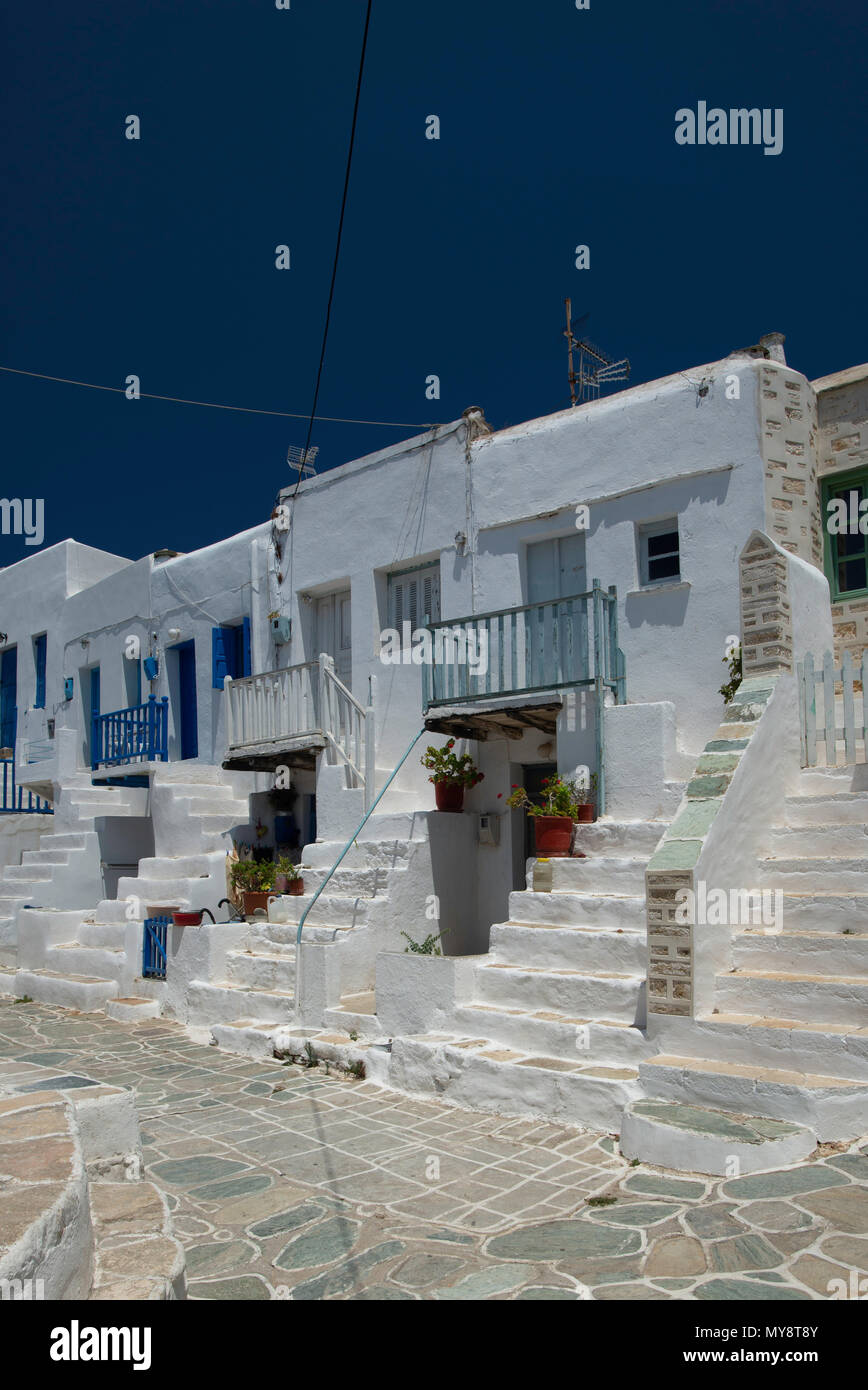 Greek Architecture Cyclades Islands Stock Photo - Alamy