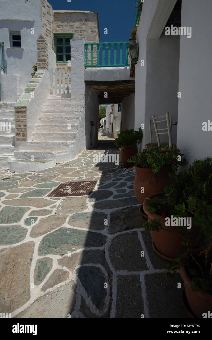 Greek Architecture Cyclades Islands Stock Photo - Alamy