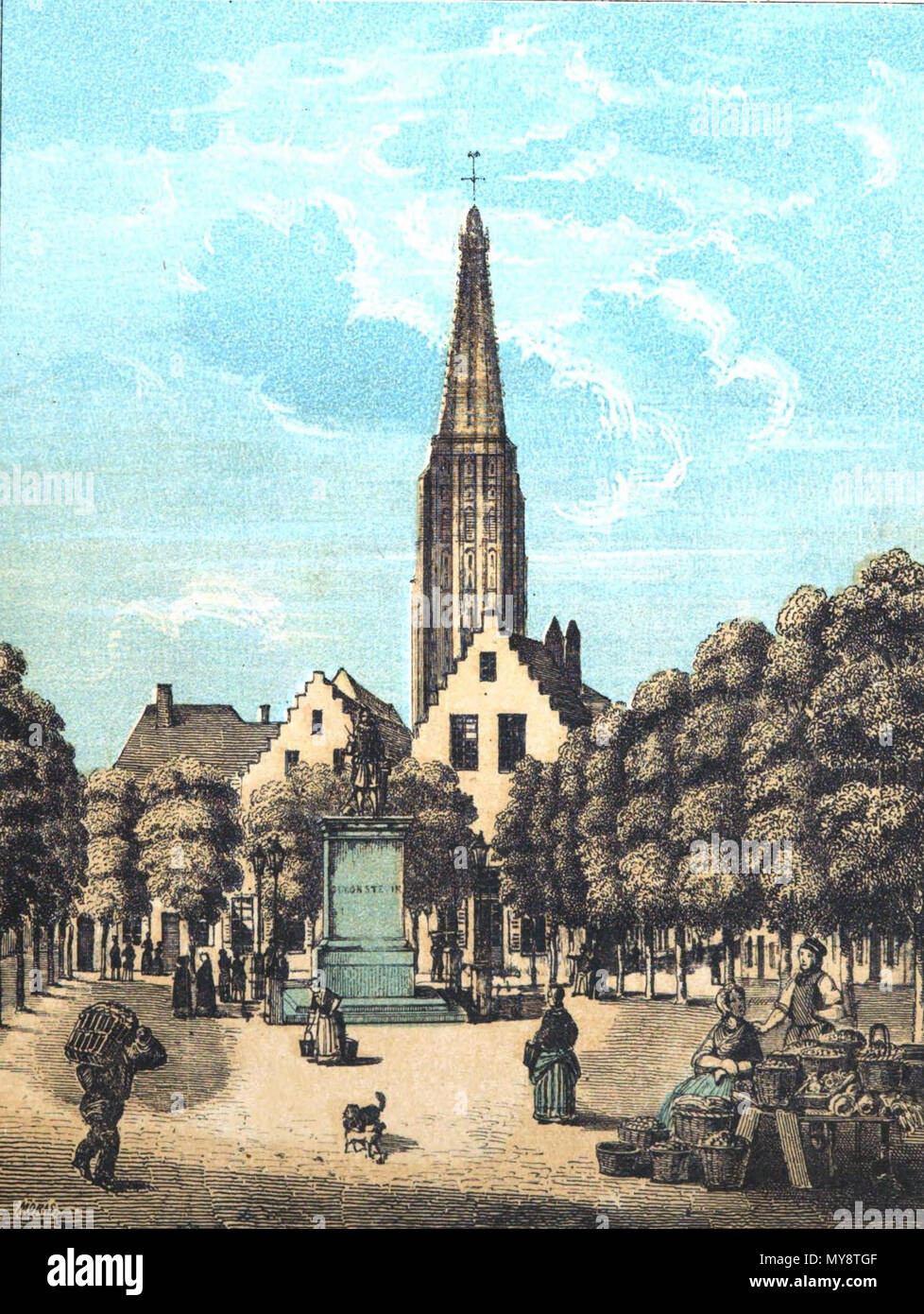 133 Daveluy – Bruges, ses monuments et ses tableaux Illustr. p.73 Stock ...