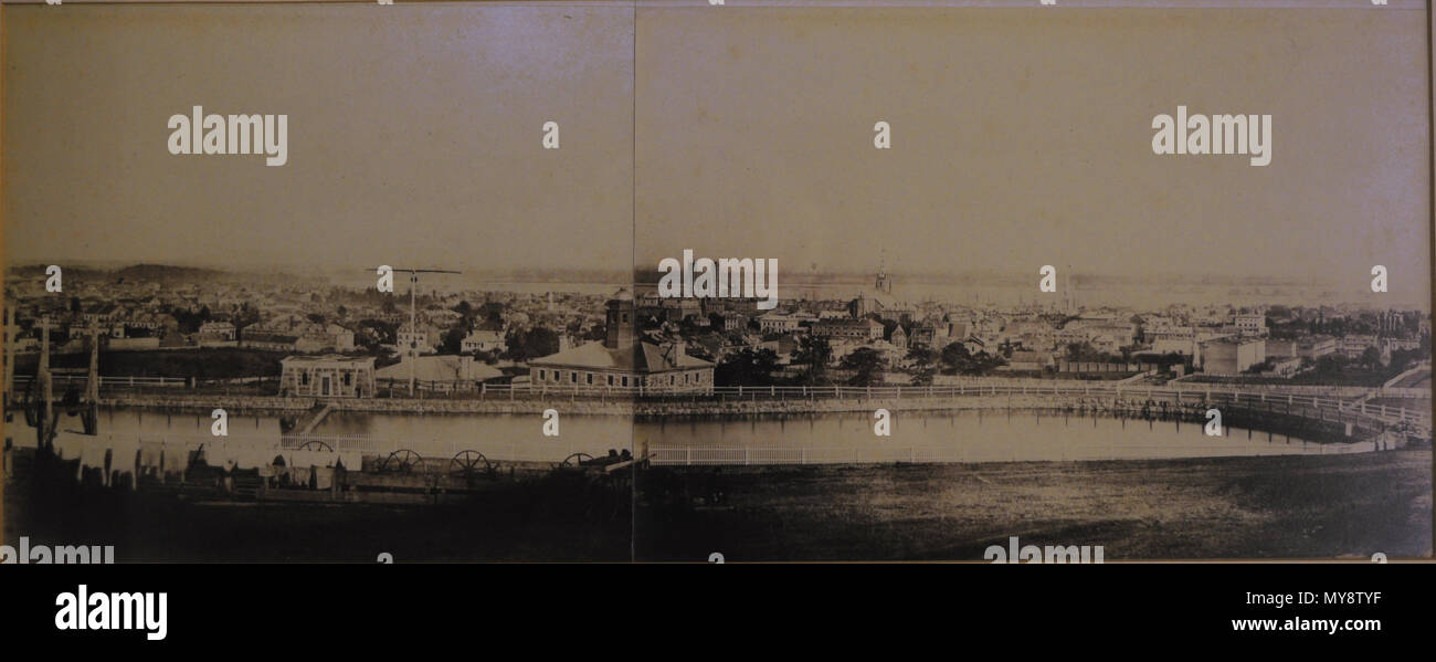 151 Earliest Photograph of Montreal 1858 Stock Photo - Alamy