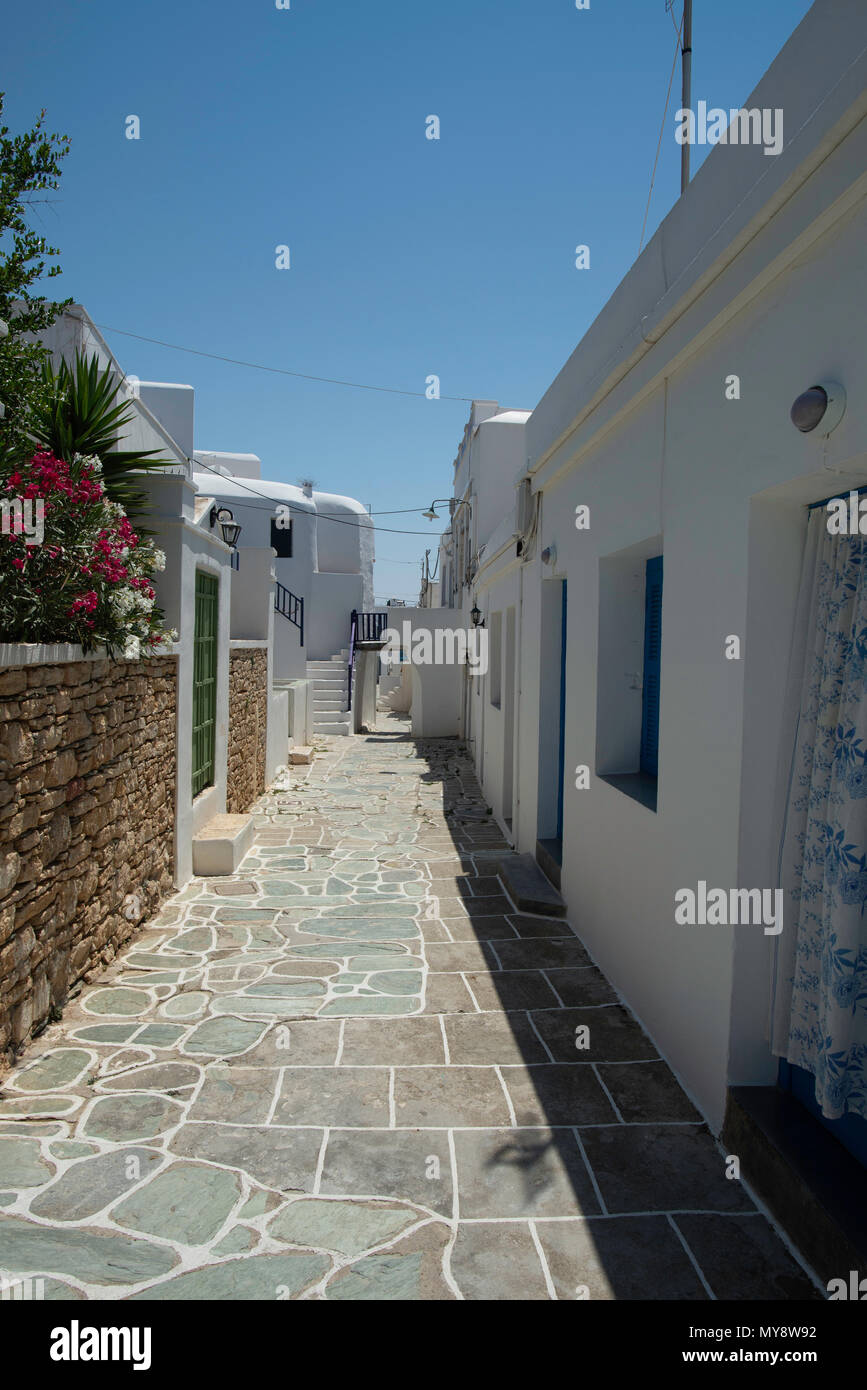 Greek Architecture Cyclades Islands Stock Photo - Alamy