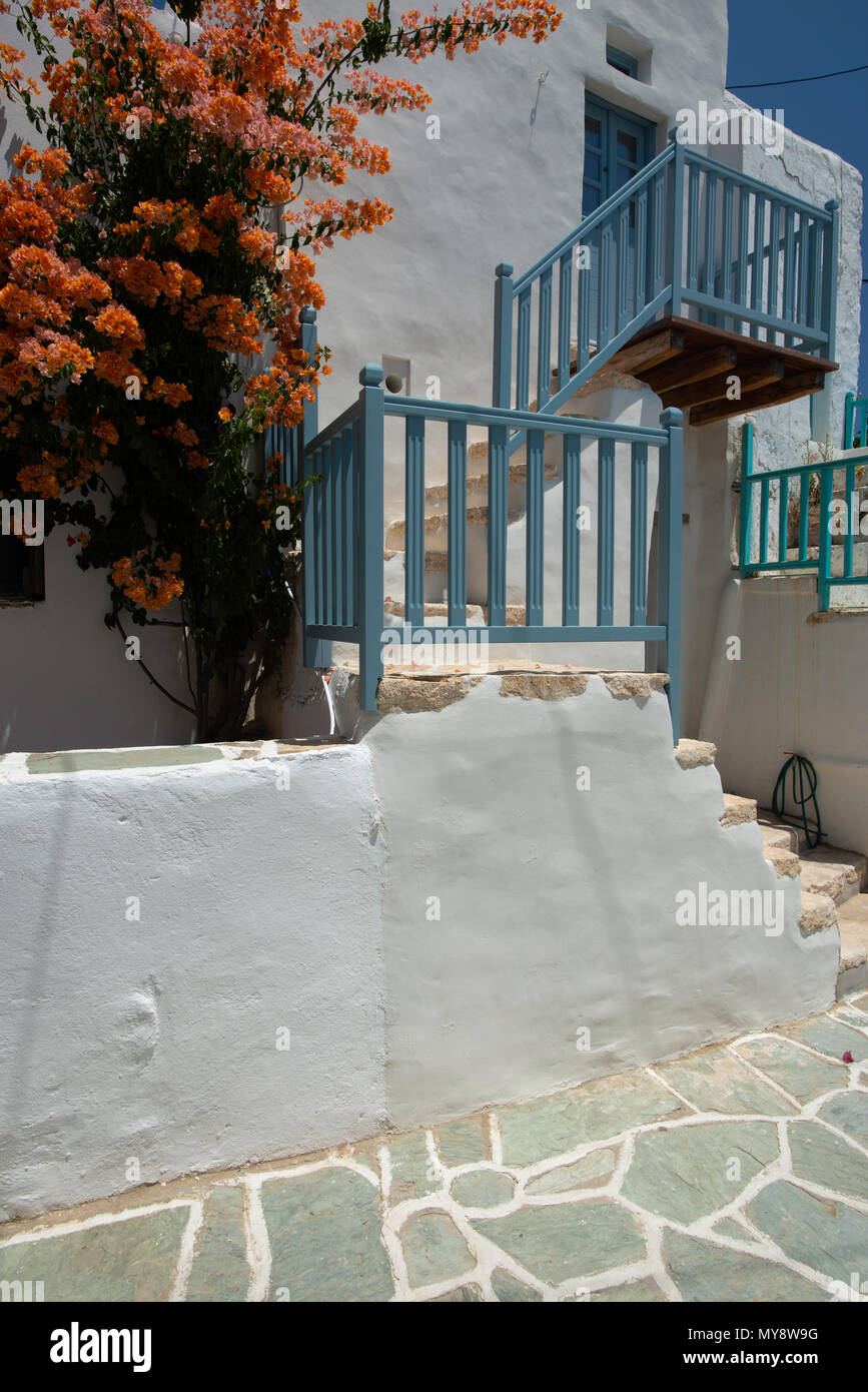 Greek Architecture Cyclades Islands Stock Photo - Alamy