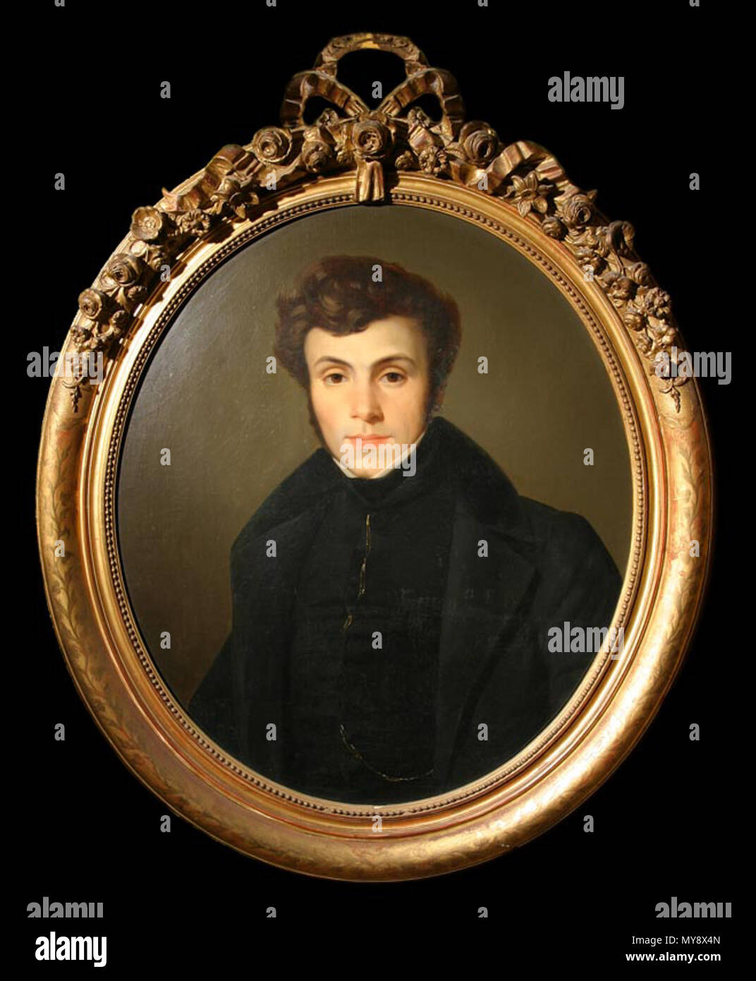 . Portrait de Félix Davin (1807-1836) (French novellist, poet and ...