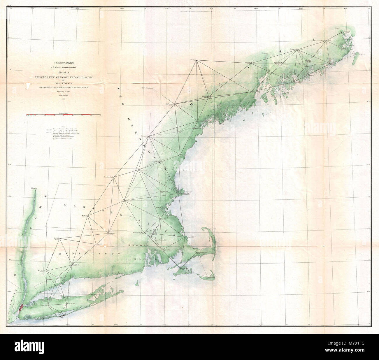 Primary triangulation hi-res stock photography and images - Alamy