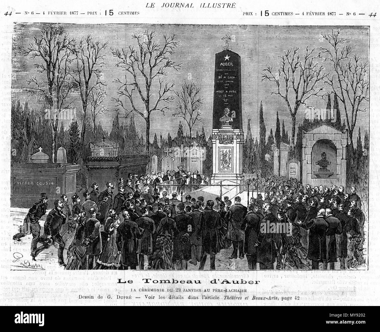 Daniel auber Black and White Stock Photos & Images - Alamy