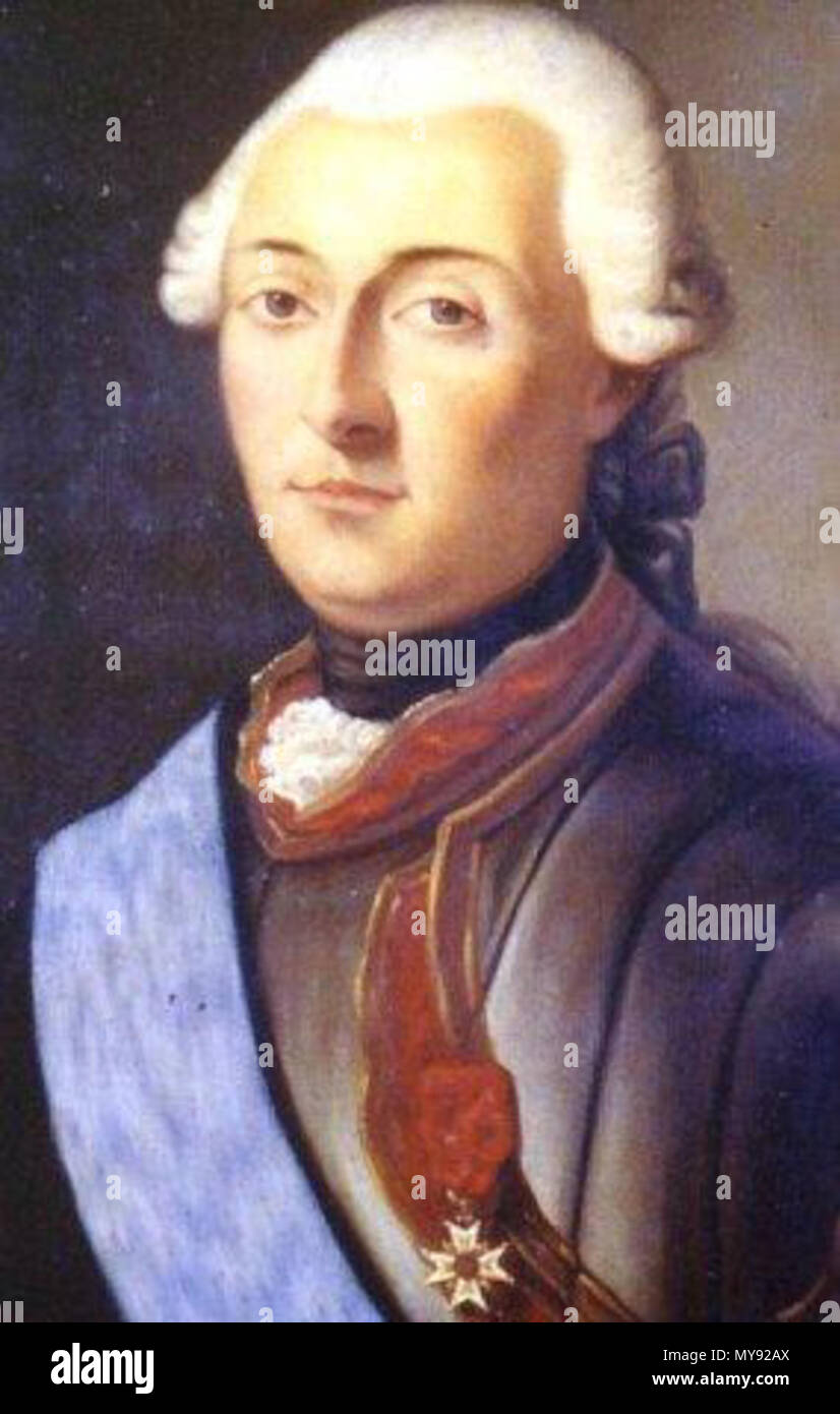 10 1897 posthumous portrait of François Gaston de Lévis known as the ...