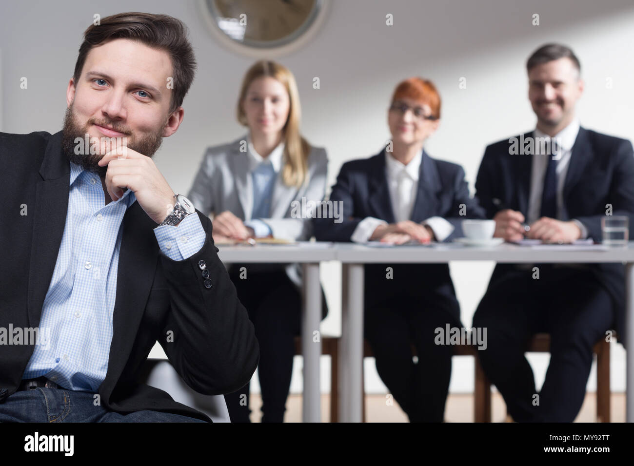 Applying for a job hi-res stock photography and images - Alamy