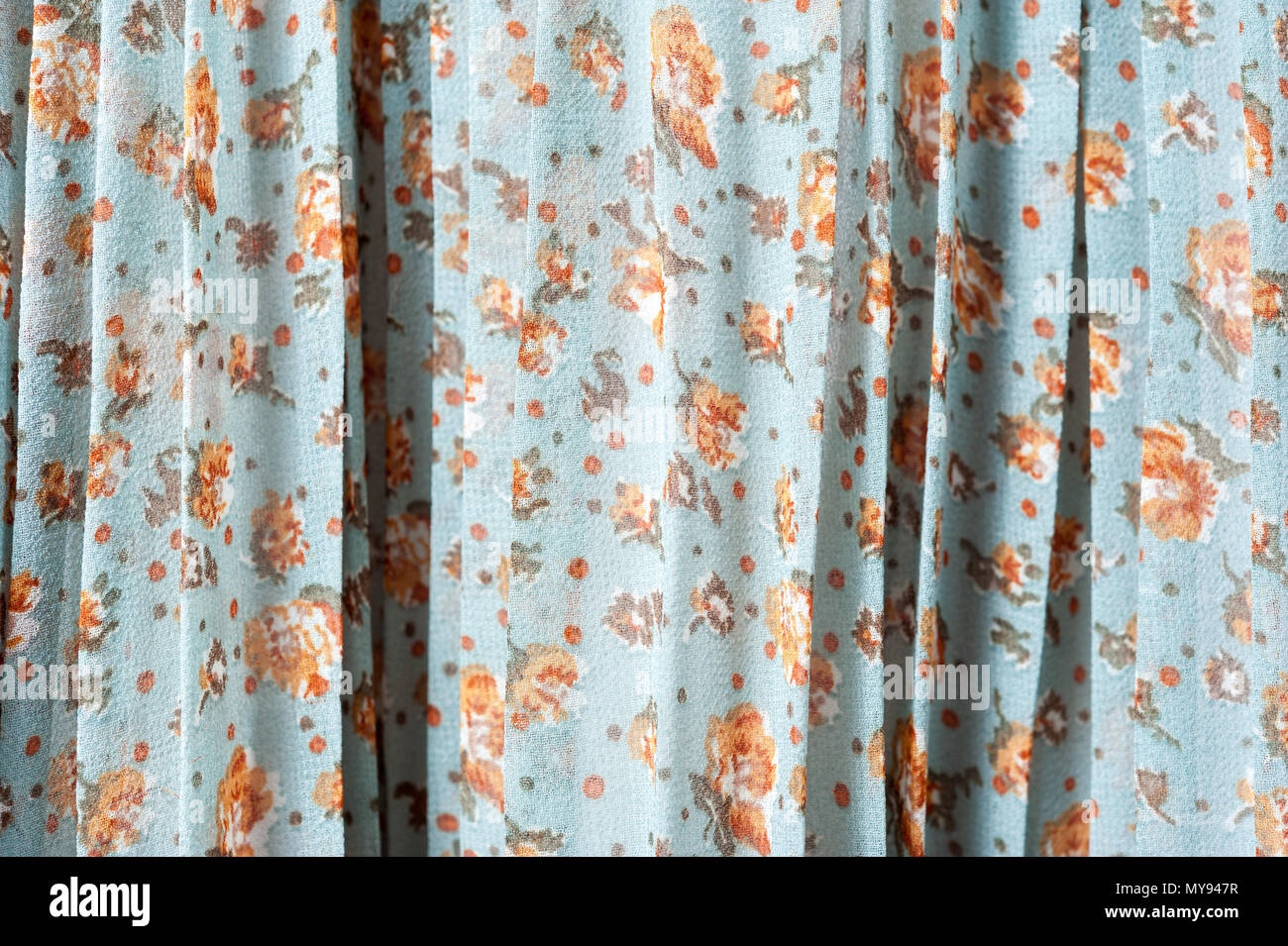 Vintage pattern of flower on fabric Stock Photo - Alamy