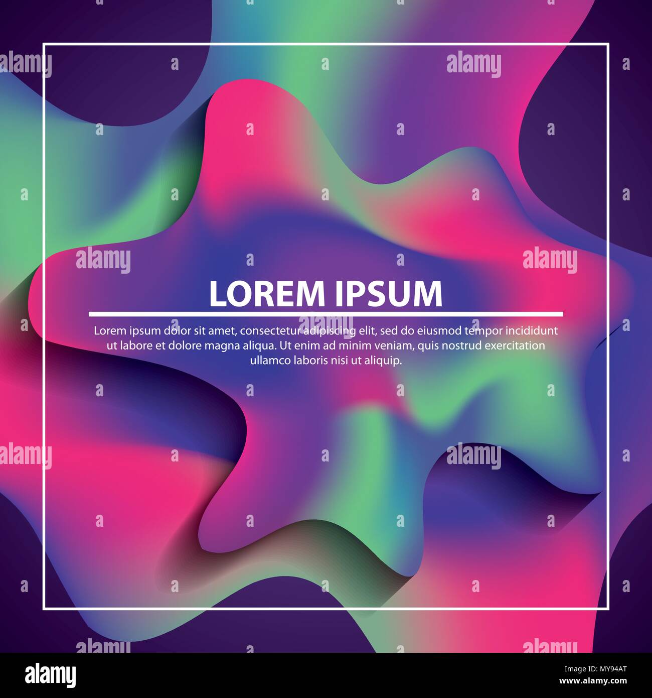 fluid abstract background Stock Vector Image & Art - Alamy