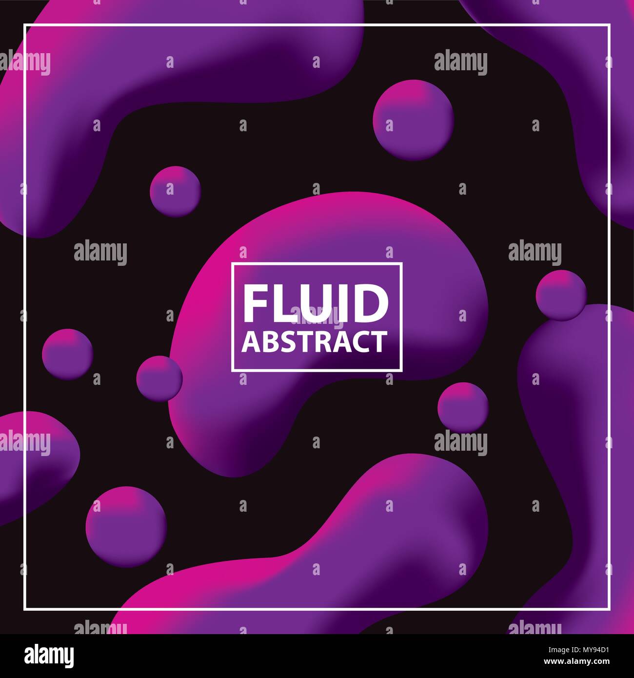 fluid abstract background Stock Vector Image & Art - Alamy