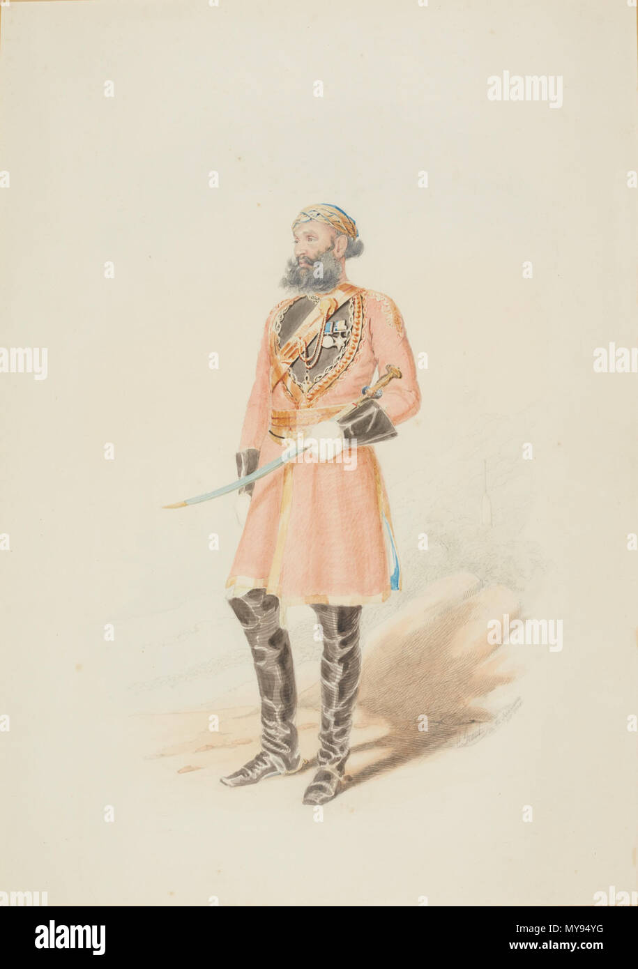 Sikh war medal hi-res stock photography and images - Alamy