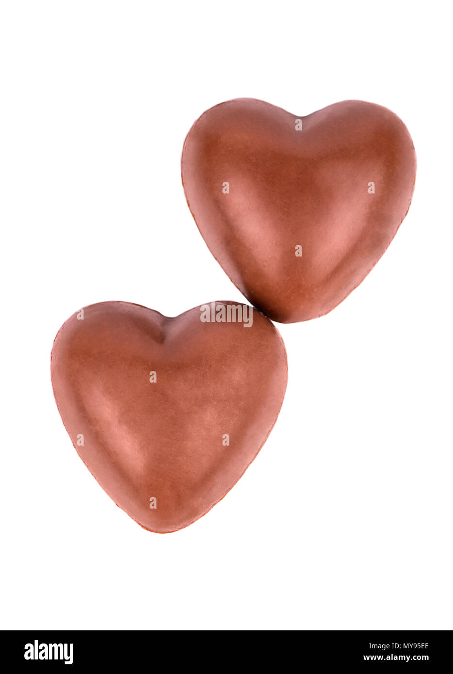 Two chocolate candies hi-res stock photography and images - Alamy