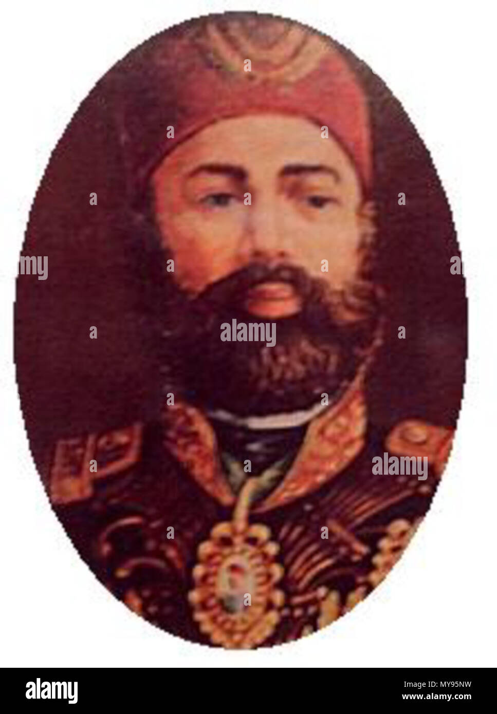 20 Abbas I Hilmi Pasha met de Orde van het Verheven Portret Stock Photo ...