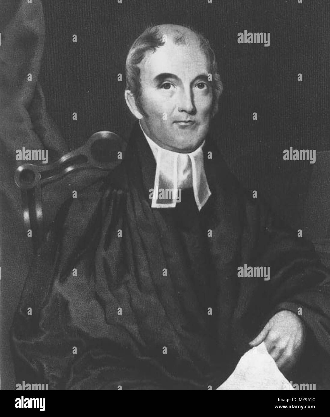 . English: Abiel Holmes (1763-1837) . Contemporary portrait 21 ...