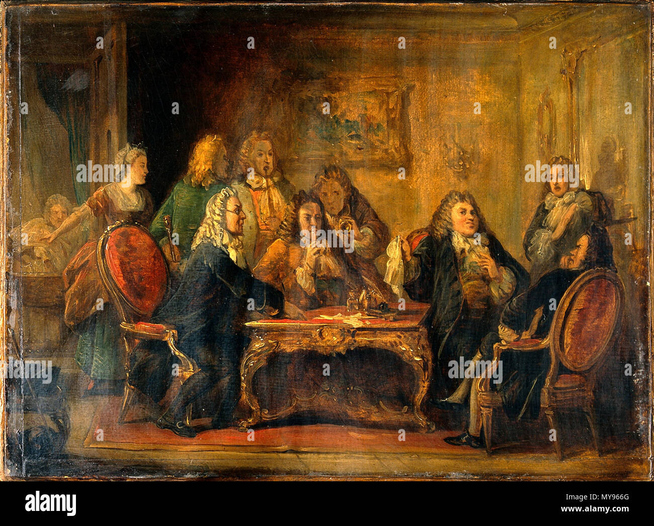 English genre painter hi-res stock photography and images - Alamy