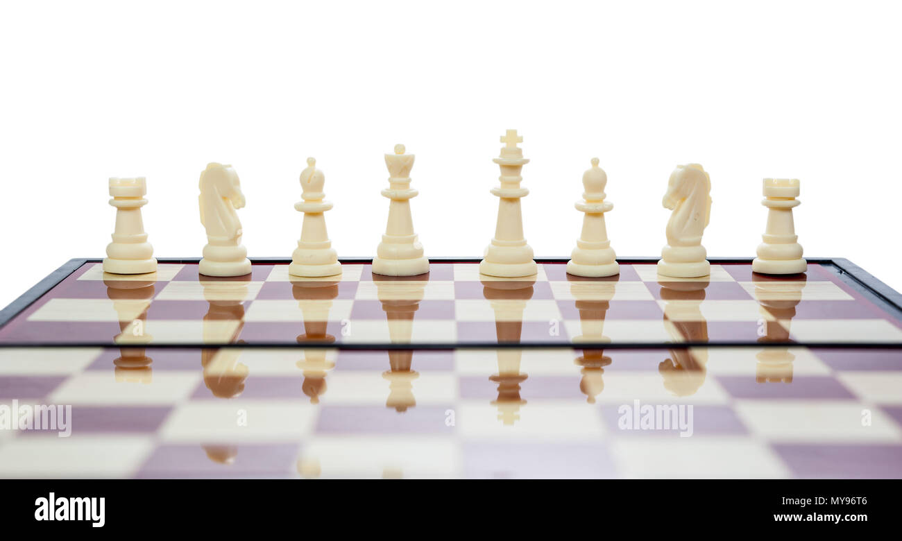 chess board white side Stock Photo - Alamy