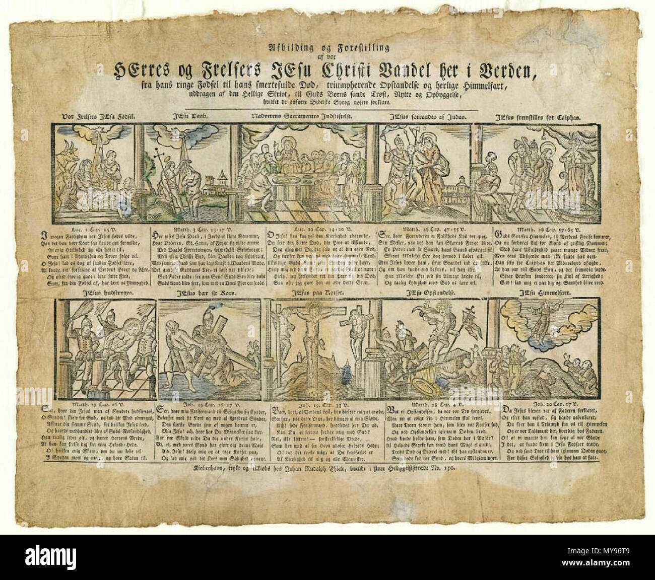 Birth and crucifixion of jesus christ hi-res stock photography and ...