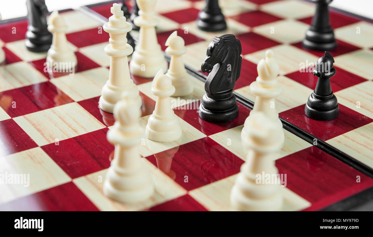 chess game competition on decision making in game problem solving Stock ...