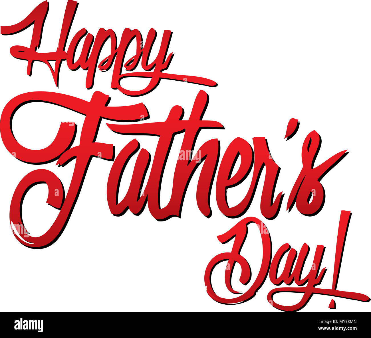 Happy Father's Day Banner Stock Photo - Alamy