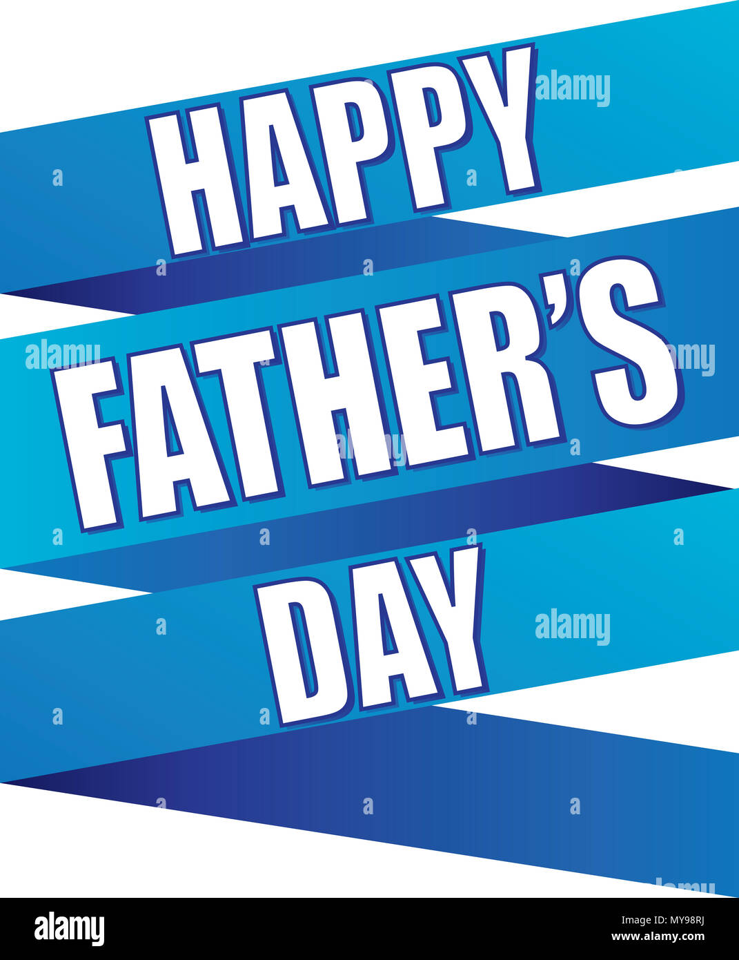 Happy Father's Day Banner Stock Photo - Alamy
