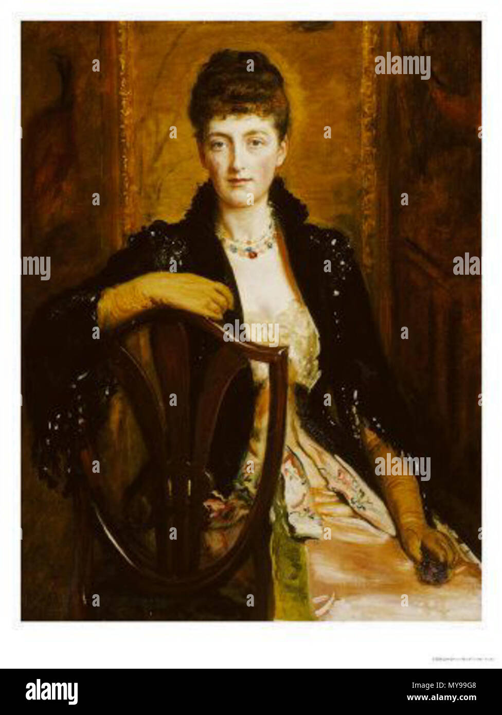 . English: Portrait of Alice Stuart-Wortley by Sir John Everett Millais ...
