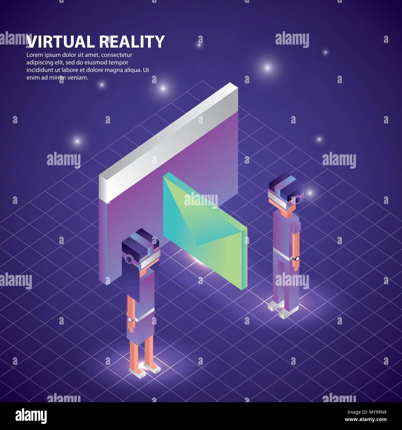 Virtual memory Stock Vector Images - Alamy