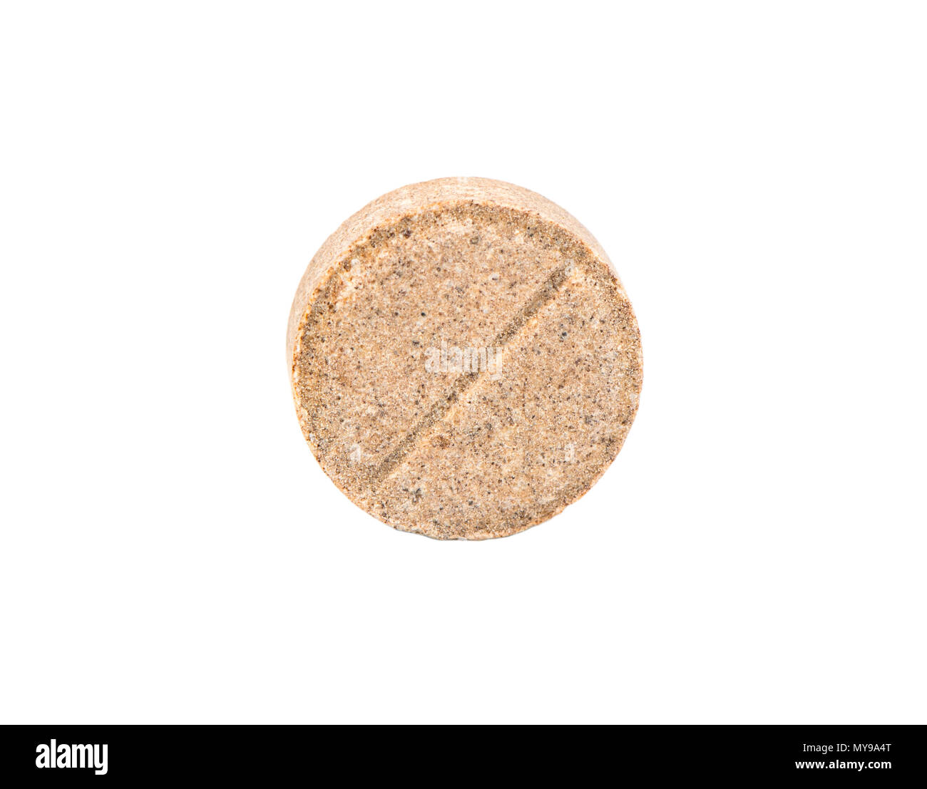 Pills on grey background Cut Out Stock Images & Pictures - Alamy