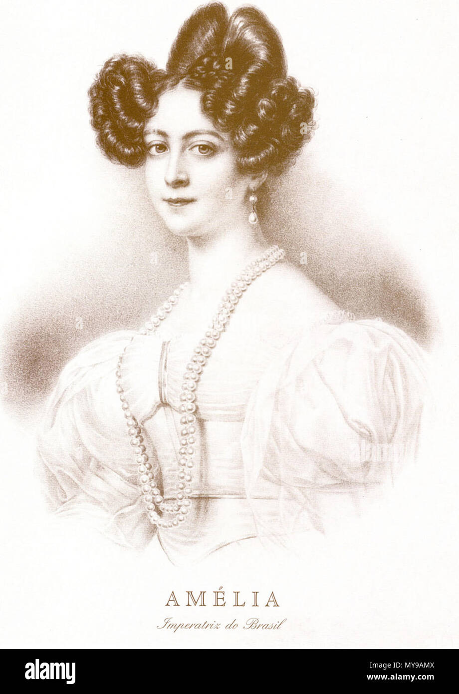 . English: Empress Amélia of Brazil. Português: D. Amélia, Imperatriz ...