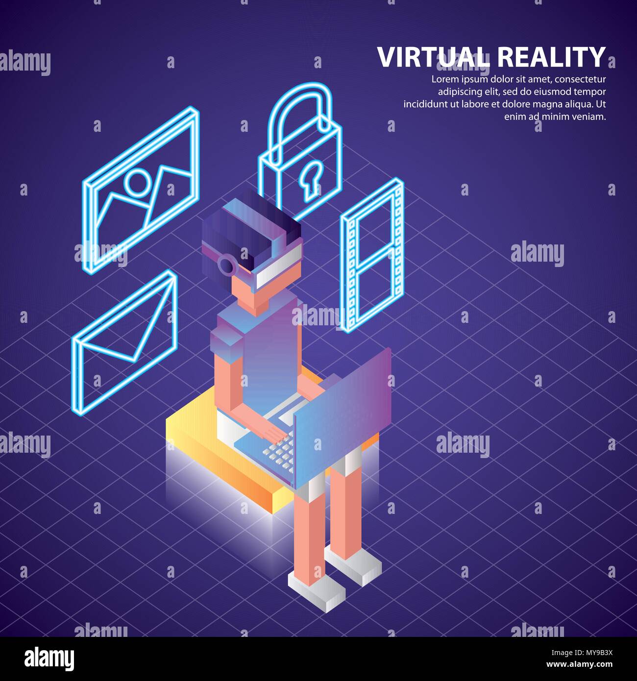 Virtual tools Stock Vector Images - Alamy