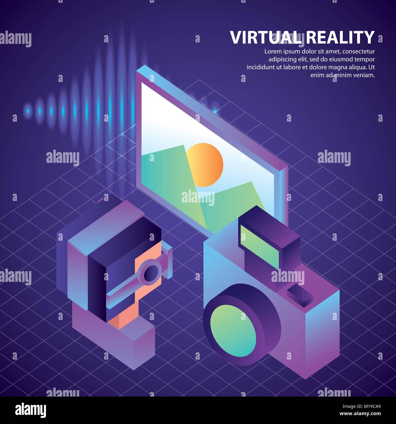 virtual reality isometric Stock Vector Image & Art - Alamy
