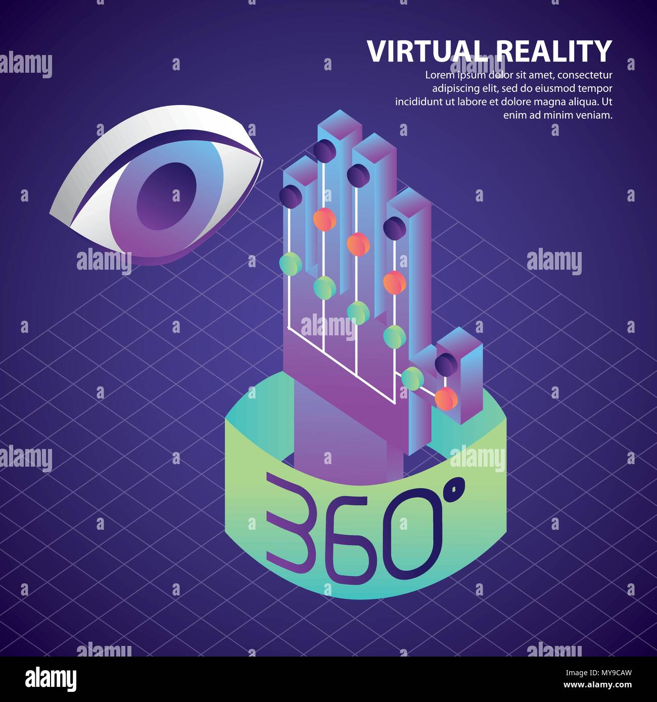 virtual reality isometric Stock Vector Image & Art - Alamy