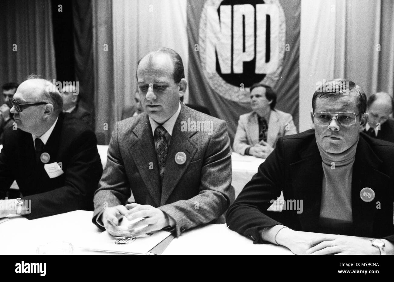 The party conference of the right-wing radical National Democratic ...