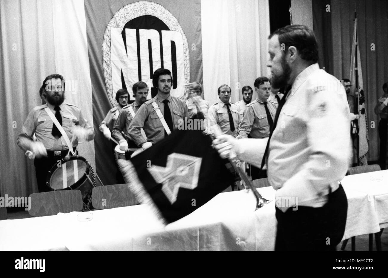 The party conference of the right-wing radical National Democratic ...