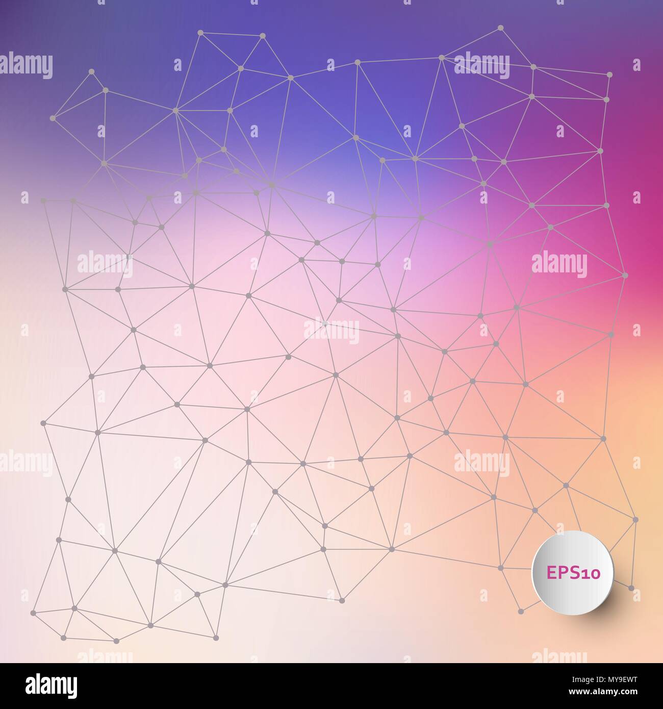 Network connection design background Stock Vector Images - Alamy