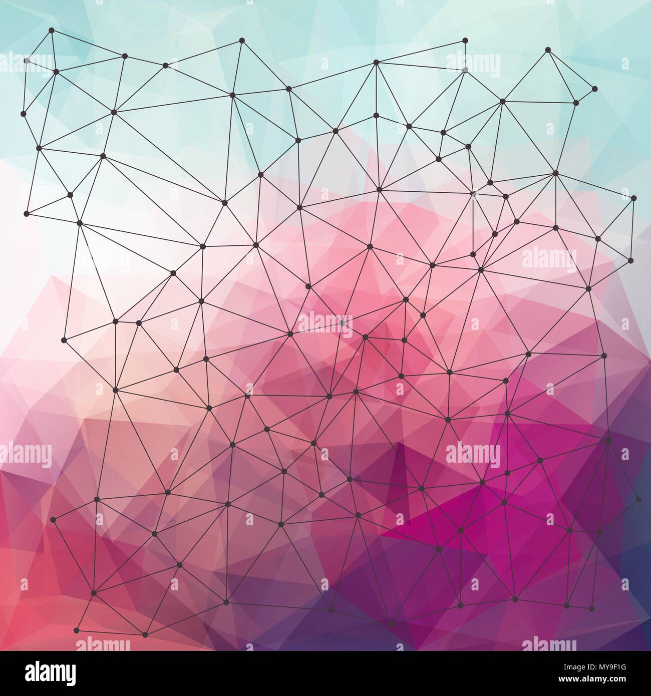 Connection abstract background hi-res stock photography and images - Alamy