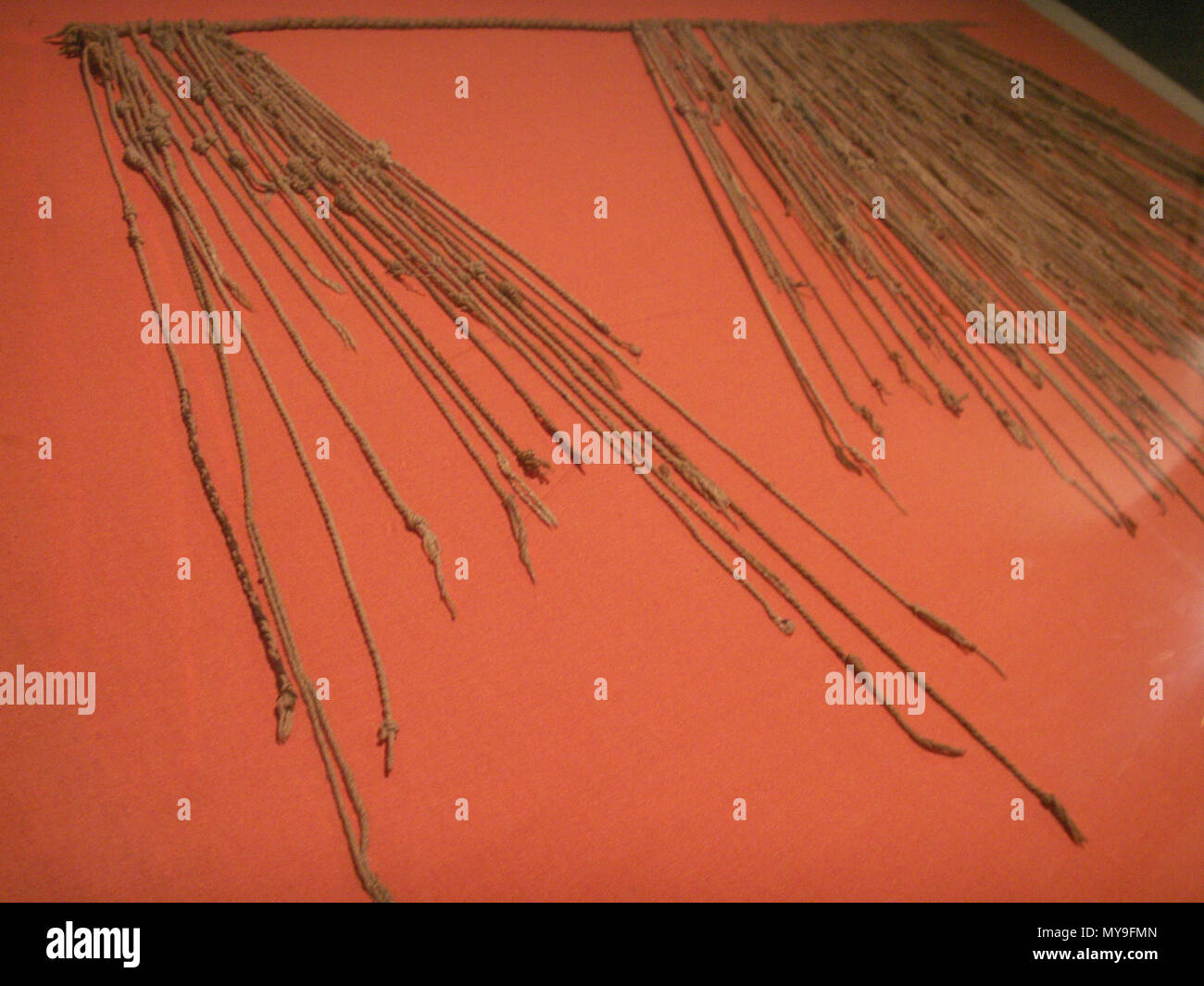 . Picture taken at the Museo De La Nacion in Lima Peru 443 Quipu Stock ...