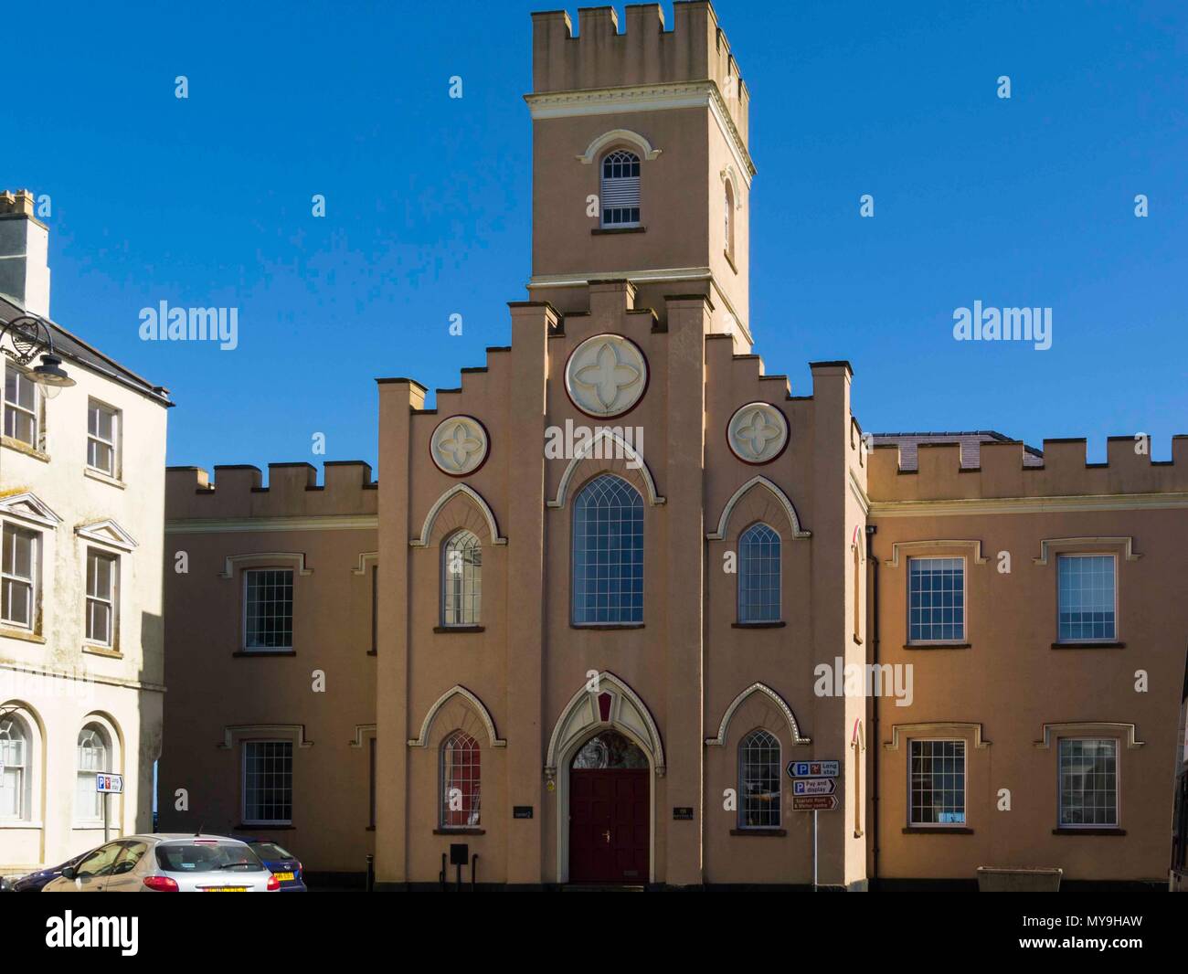 Town square castletown isle of man hi-res stock photography and images ...