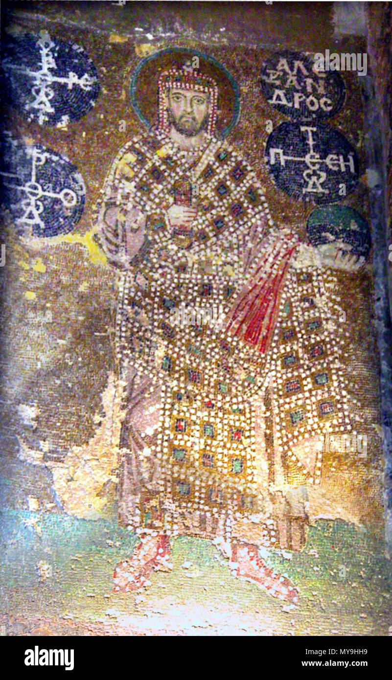 Byzantium mosaic hi-res stock photography and images - Alamy
