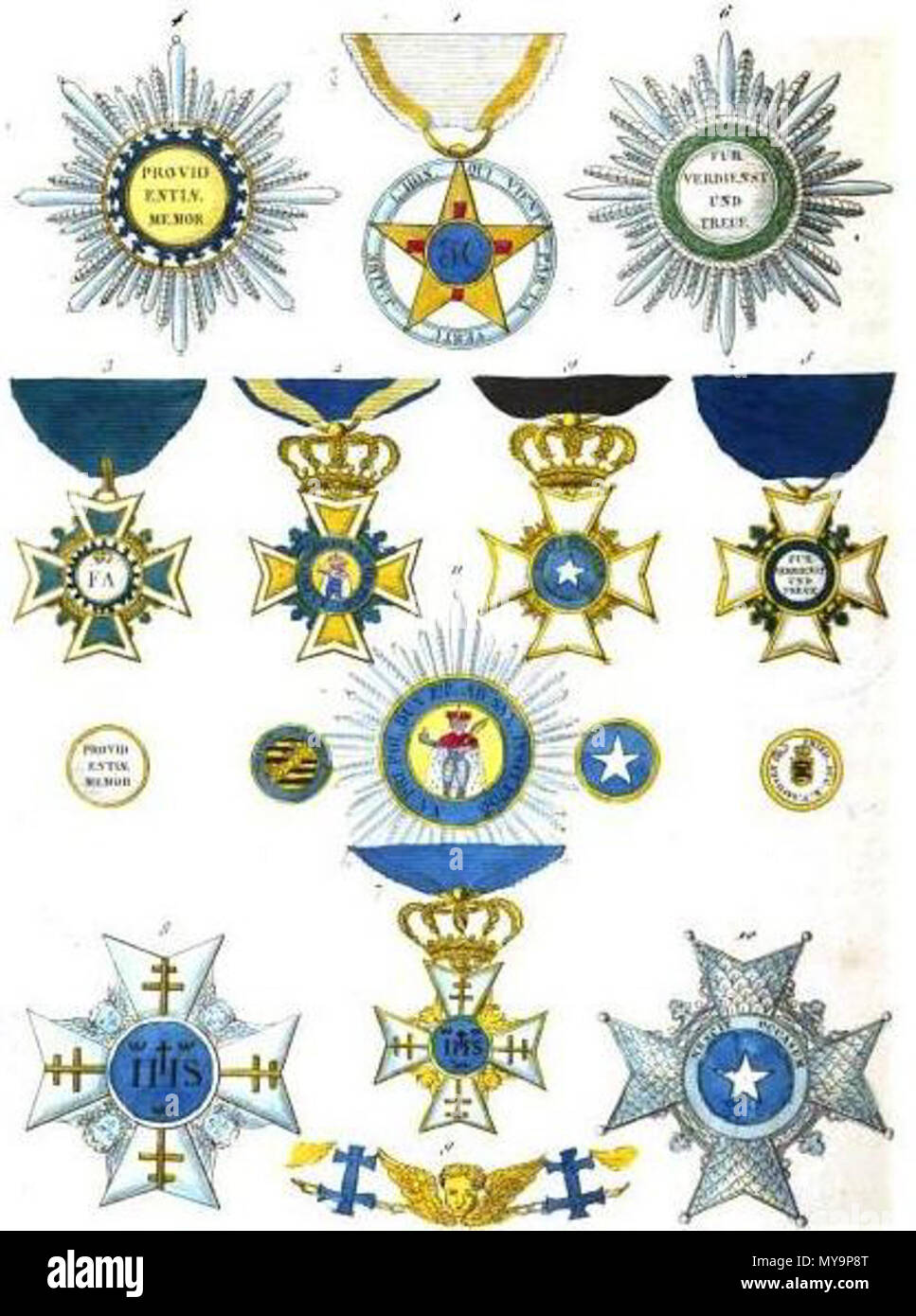 . Français : Collection historique des ordres de chevalerie civils et ...