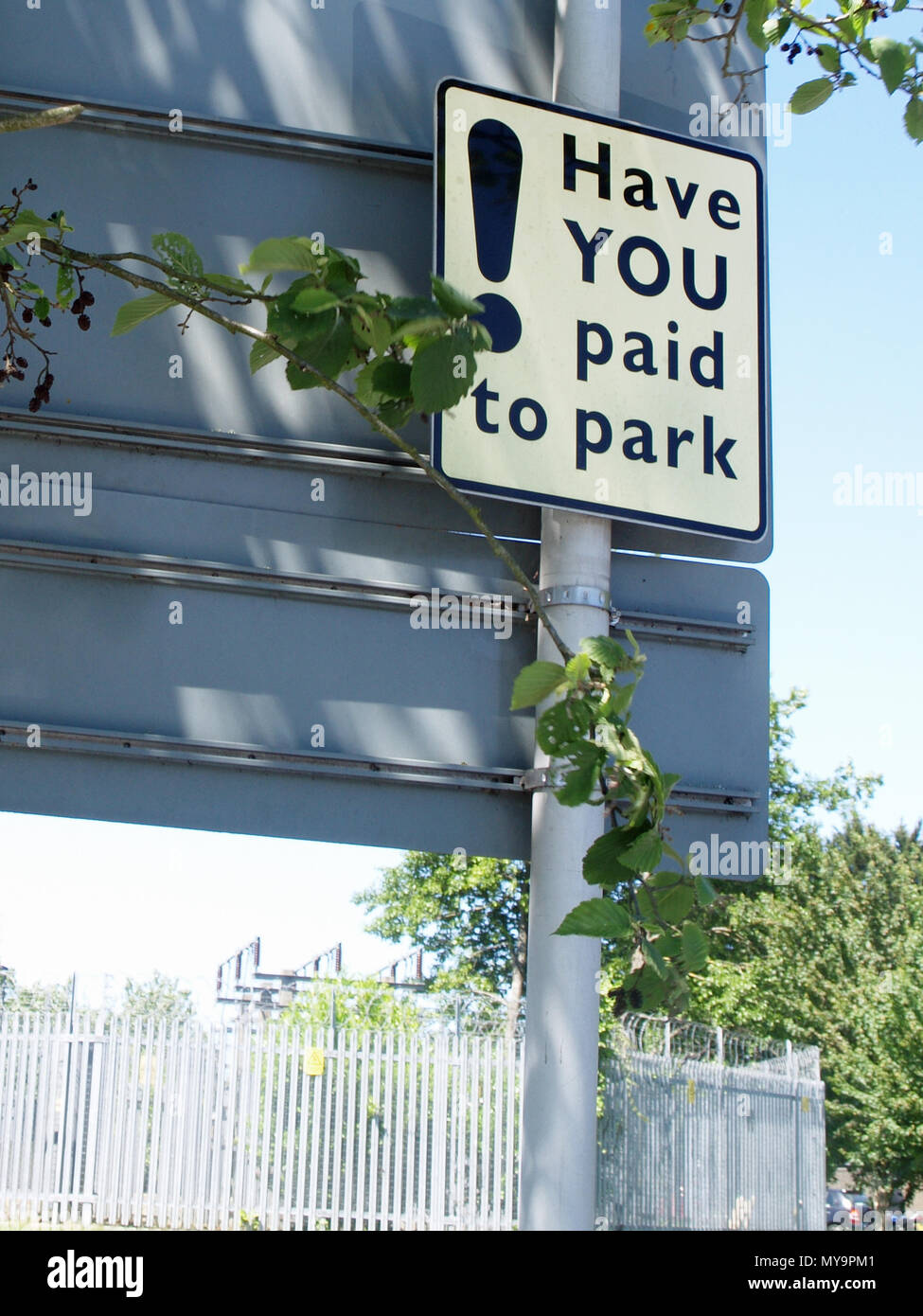 Car park signage Stock Photo - Alamy