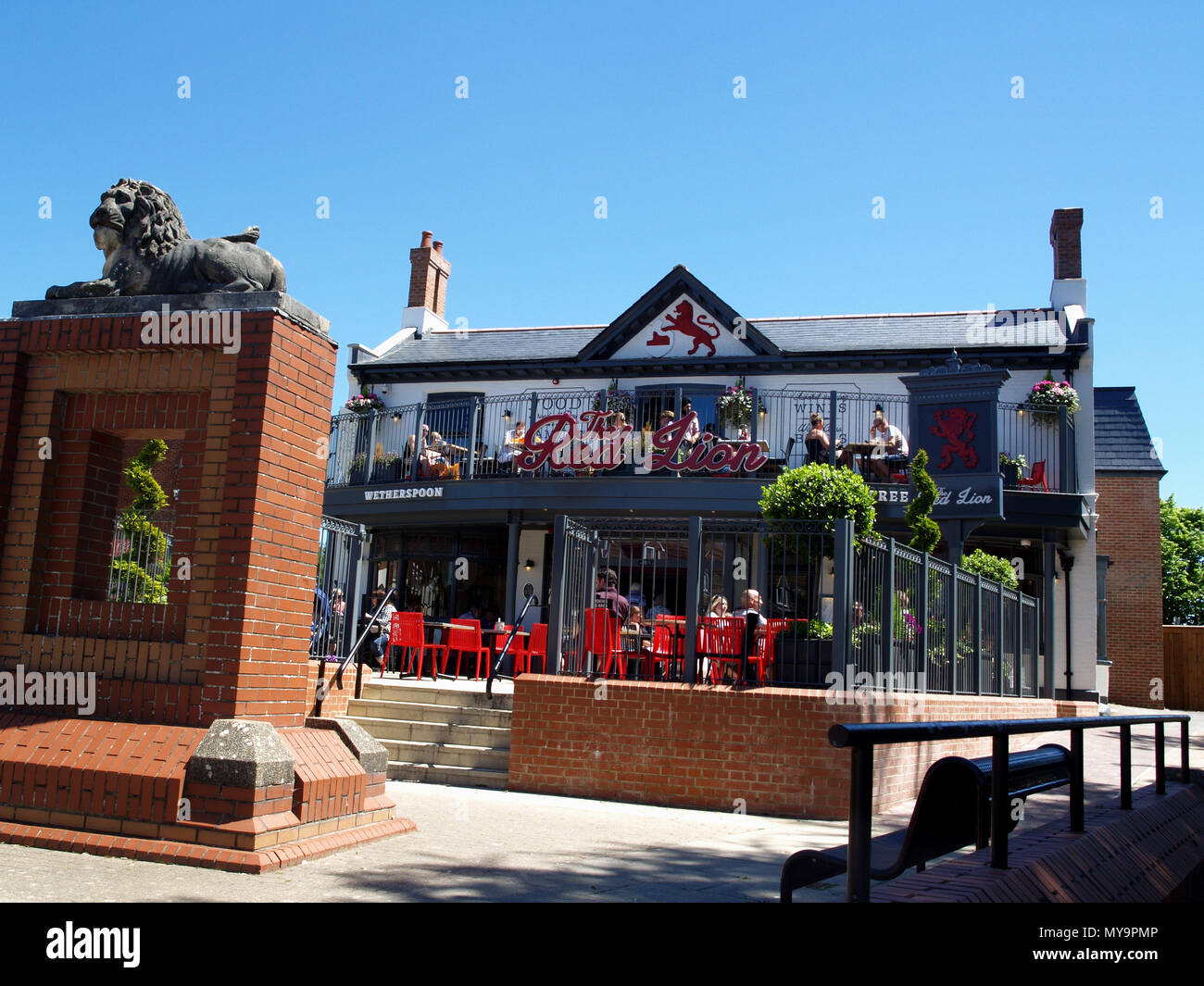 Refurbished Red Lion Public House, now owned by Wetherspoons in ...