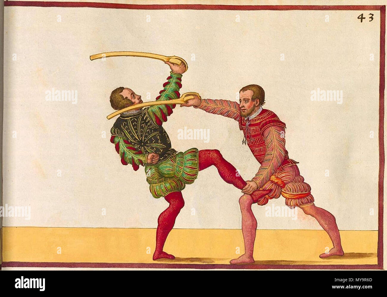 . Mair, Paul Hector: De arte athletica II - BSB Cod.icon. 393(2 ...