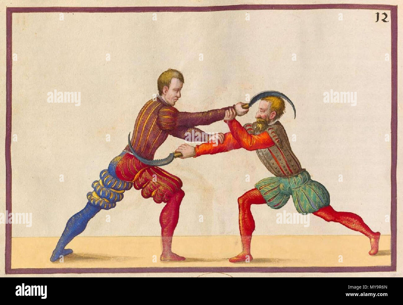 . Mair, Paul Hector: De arte athletica II - BSB Cod.icon. 393(2 ...