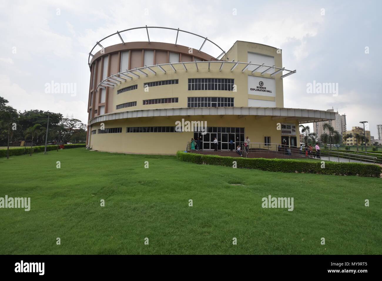 Kolkata, India. 31 May, 2018. Exterior of the Science Exploration Hall ...