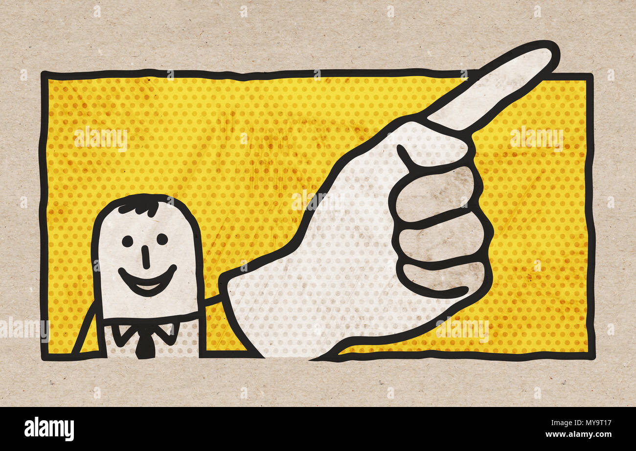 Hand pointing drawing hi-res stock photography and images - Alamy