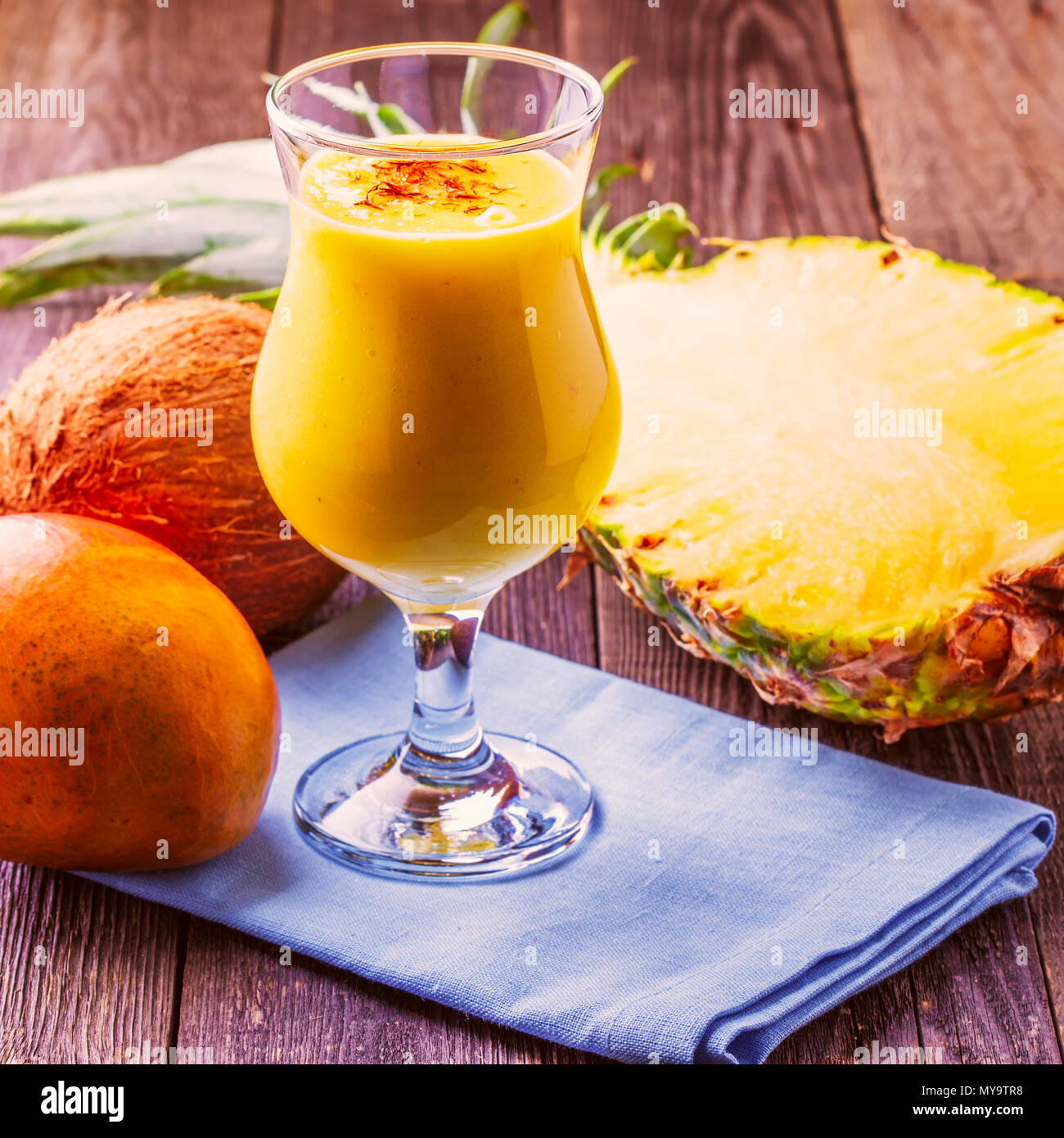 Tropical milkshake hi-res stock photography and images - Alamy