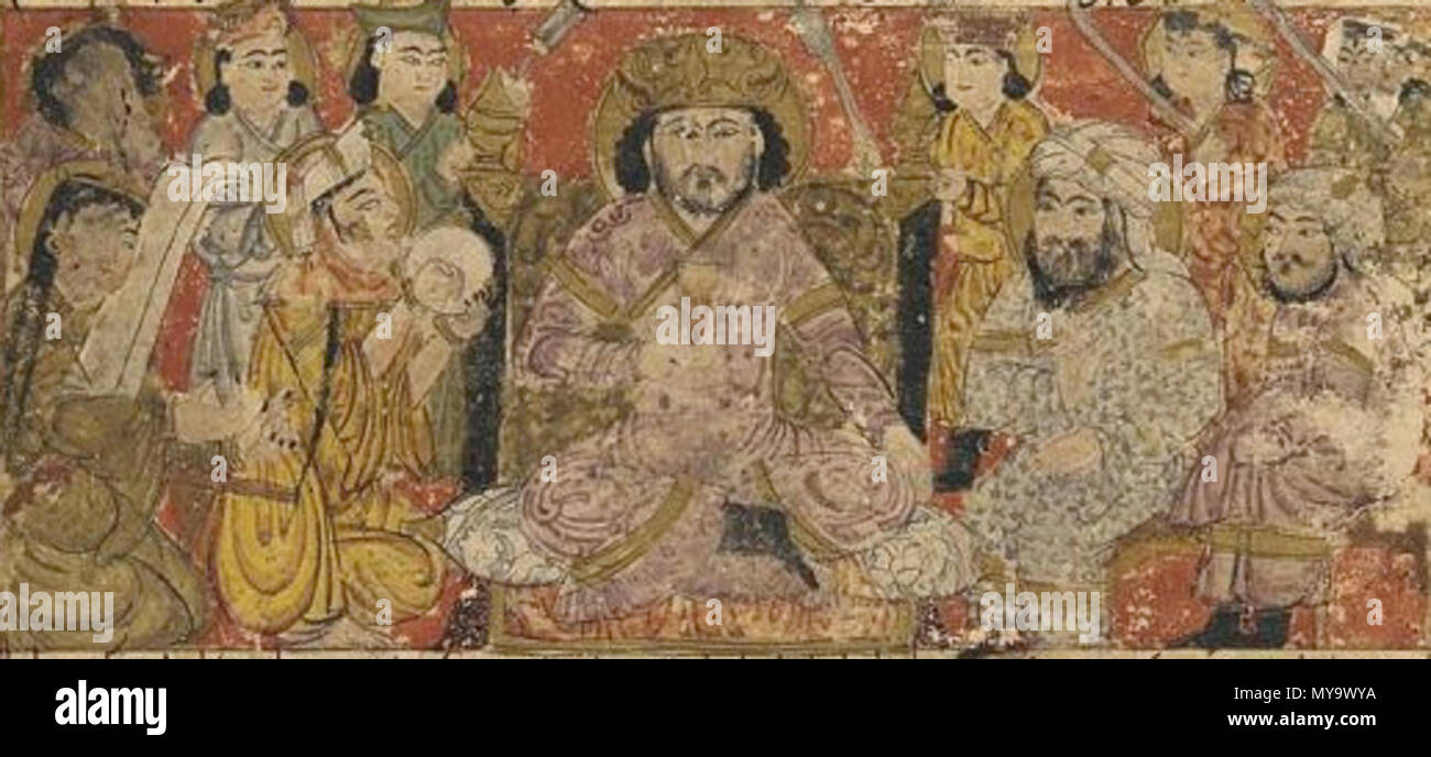 . Folio from a Tarikhnama (Book of history) by Balami . early 14th ...