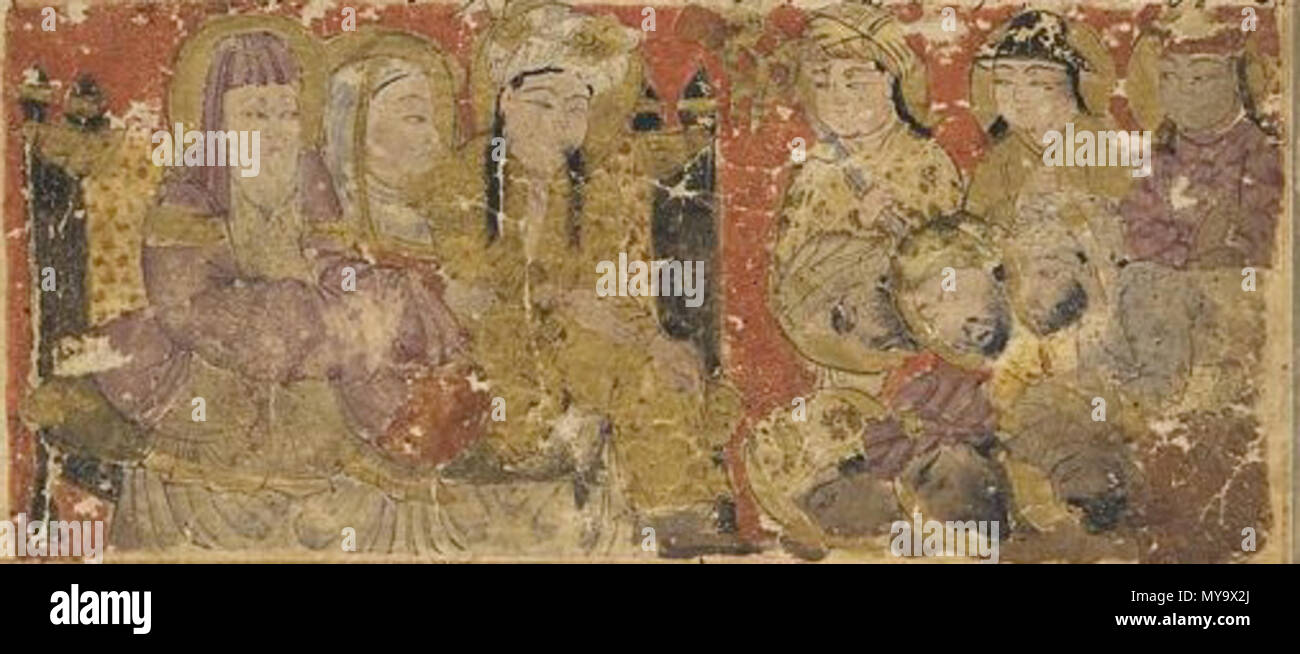 . Folio from a Tarikhnama (Book of history) by Balami . early 14th ...