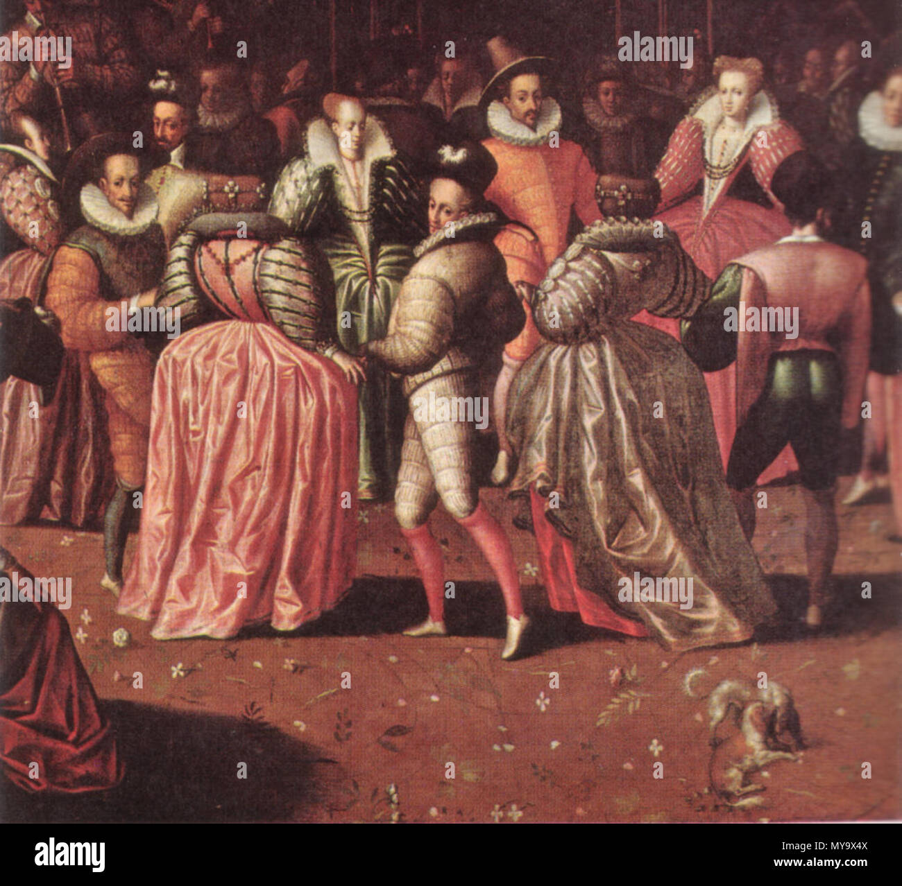 . English: Ball at the Court of Henry III of France. Français : Bal à ...