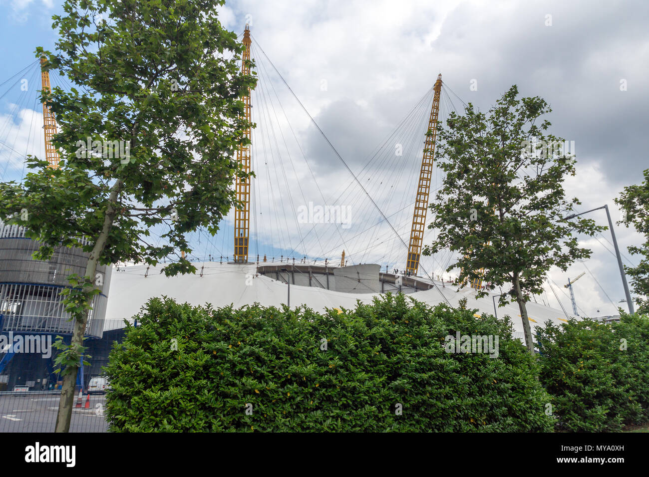 LONDON, ENGLAND - JUNE 17 2016: The O2 Arena at Greenwich, London ...